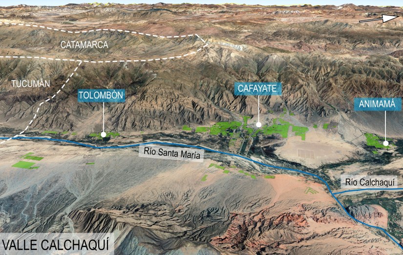 CAFAYATE Y ALREDEDORES – Geografía del Vino